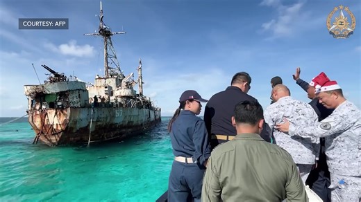 AFP mission reaches Ayungin Shoal and scattered islands with gifts, consultations, festive meals, keeping distant troops connected to home. #brpsierramadre #westphilippinesea | Daily Tribune