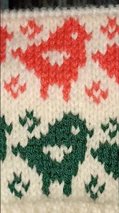 Knitting Birds Graph pattern #knitting #diy #graphicdesign
