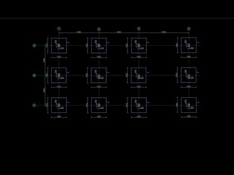 BEGINNER HOW TO DRAW STUMP COLUMN AND COLUMN LAYOUT PLAN | LAYOUT PLANE PART 2