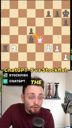 ChatGPT-5 vs Stockfish #chess #gothamchess