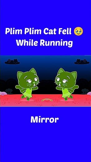 Plim Plim Cat Fell 🥹 While Running Preview 2 Effects & Funny Revision 4