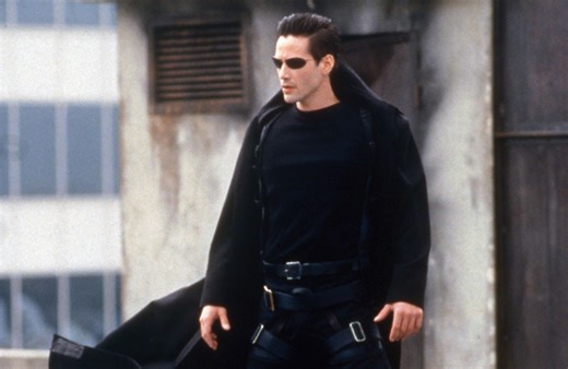The famous bullets dodging scene in The Matrix crowned the best film stunt of all time