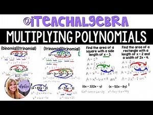 Algebra 1 - Multiplying Polynomials