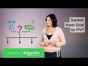 Solar Self-Consumption: How to Switch Power Supply from Grid to PV Source | Schneider Electric