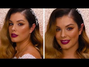 Glam Bridal Waves Tutorial | DIY Hair and Makeup Hacks by Blusher