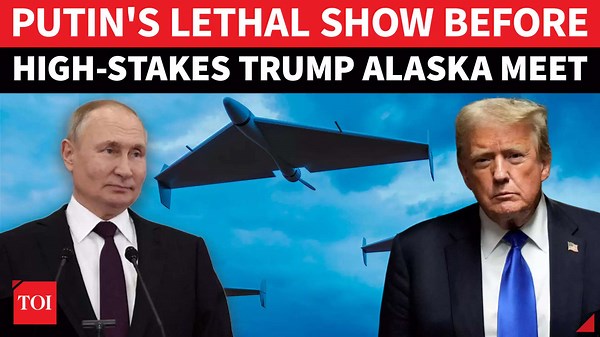 Putin's Bold Signal Before Trump Meet, Russia 'Beats' Mideast Nation In High-Stakes Drone Arms Race