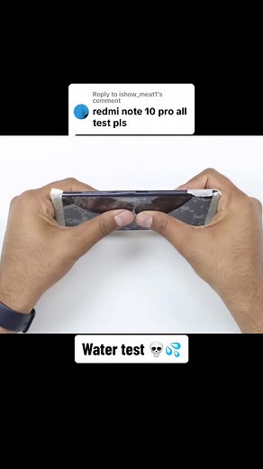 Redmi Note 10 Pro Waterproof Test Revealed