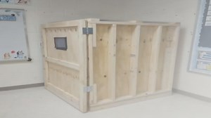 Outrage Over 'Time Out Box' Made Of Plywood In Elementary School