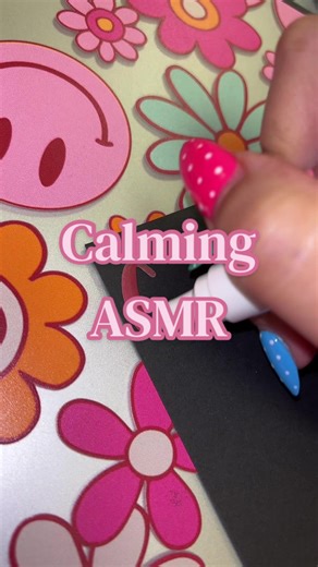 Is this calming for you? #asmr #asmrsounds #asmrvideo #writing #fyp