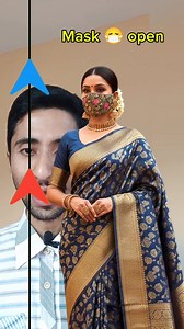 Open Mask 😷 and view her beautiful face, puzzle game #puzzle #maskremove #pausechallenge #beautiful | Sunaulo Bihani