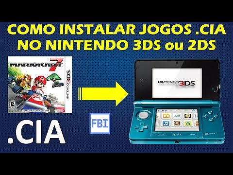 COMO INSTALAR JOGOS .CIA NO NINTENDO 3DS OU 2DS USANDO O FBI - TUTORIAL COMPLETO