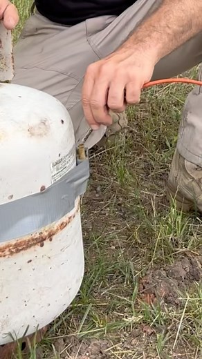 Matt Barnett on Instagram: "Blasts right through metal💥💥 #boomboom #boom #explosion #fire #explode #exploding #wild #wildforlife #texas #texaslife #westtexas #centraltexas #troops #education #chemistry"