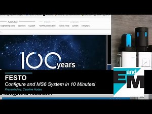FESTO | Configure an MS6 System in 10 Minutes! | EandM