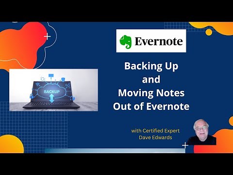 Backing Up and Moving Files Out of Evernote