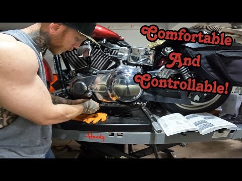 How to install mid controls on a Harley Davidson Dyna
