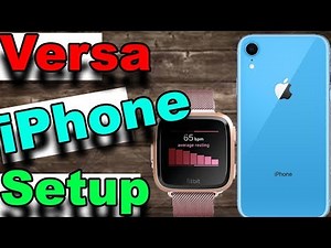 How to set up Fitbit versa on iphone Fast And Easy