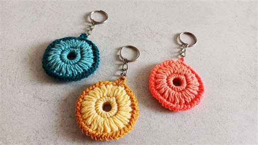 Easy and Cute DIY Crochet Keychains for Beginners