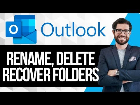How to Rename, Delete and Recover a folder in Outlook