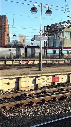 Refurbished CrossCountry class 221 Voyager departing Manchester Piccadilly for Bristol Temple Meads.