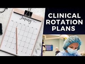 CLINICAL ROTATION PLANS MADE EASY