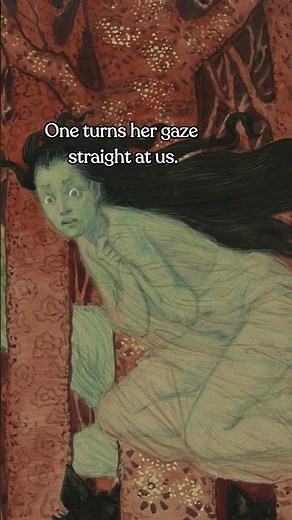 “Three Women and Three Wolves” by Eugène Grasset #art #history