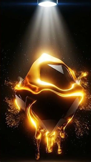 Crystal Core — Hypnotic Material Transformation