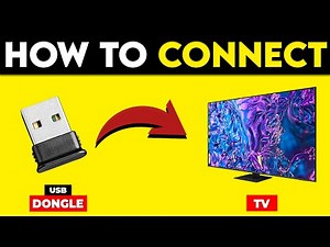How To Connect USB Dongle To TV (How To Set Up And Use USB Dongle To TV)