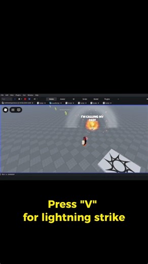 I Turned My Keyboard Into a Deadly Weapon! #RobloxStudio #RobloxDev #Scripting #Shorts