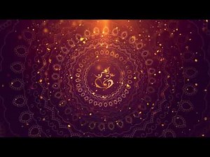 4K Elegant Mandala Animation | Marriage Invitation Background | Devotional Background | No Copyright