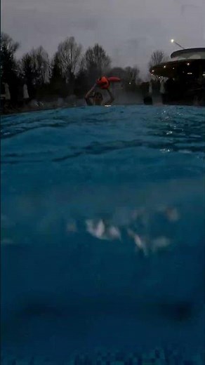 GoPro Hero 12 underwater footage - mineral pool #gopro12black