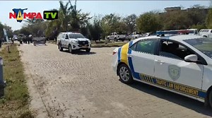IT’S OFFICIAL: The NDF Army Band marched through the Zambezi Waterfront and Tourism Park in Katima Mulilo ahead of the official opening of the Zambezi Bream Festival and Cultural Expo 2025. Backed by the National Housing Enterprise (NHE), this year’s festival is held under the theme: “Empowering Local Economies Through Business Collaboration.” The festival started on Monday and will run until the 10th of August 2025. (Video: Michael Mutonga Liswaniso) #NampaTV | Namibia Press Agency (Nampa)