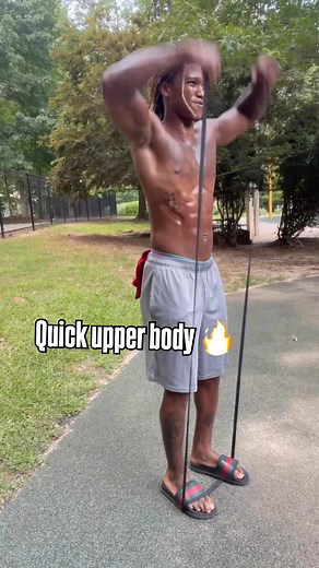 93K views · 1.5K reactions | Freegame ‼️Quick upper body  X3 rounds 30 upright rows 30 pull ups 30 dips 30 ab roll outs#motivation #hardwork #freegame | Jaylen askew | Facebook