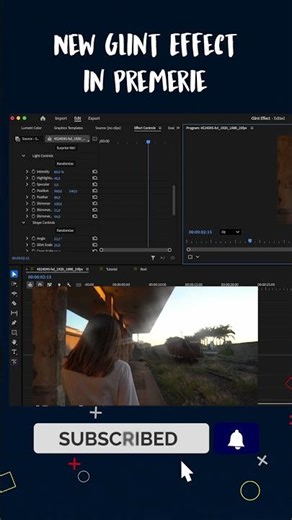 Make Things Shiny in Premiere Pro ✨ (Glint Effect Tutorial)