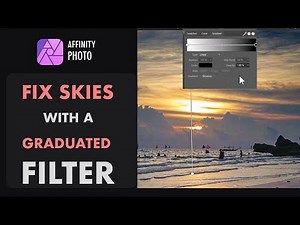 AFFINITY PHOTO: SIMULATE A GRADUATE FILTER FOR RICHER LOOKING SKIES WITH TWO TOOLS