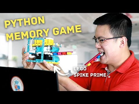 SPIKE Prime Memory Game Tutorial with Python ***For SPIKE App version 2 (Legacy)***