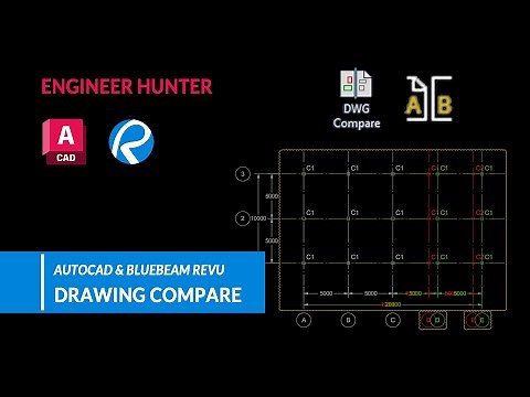 Drawing Compare in AutoCAD and Bluebeam Revu