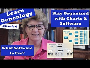 Stay Organized with Family Tree Charts and Software (How to Research Your Family Tree)