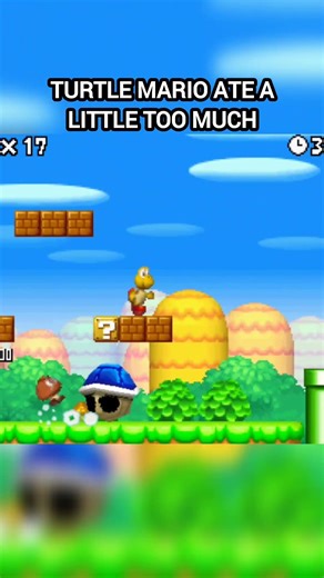 He ate too much 🐢😂 #mario #nintendo #retrogaming