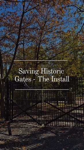 Tyler Bouldin | We finally installed our massive salvaged wrought iron gates.. emphasis on salvaged. We didn’t want them looking too polished, so we left... | Instagram