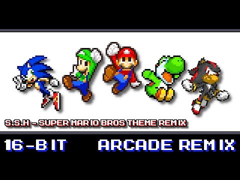 [16-Bit;YM2151 Arcade]S.S.H - Super Mario Bros Theme Remix (COMMISSION)