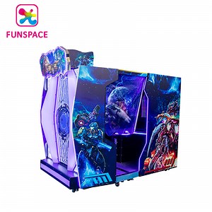 [Hot Item] 3D Arcade Video Games Shooting Simulator 2 Player Arcade Shooting Arcade Game Machine