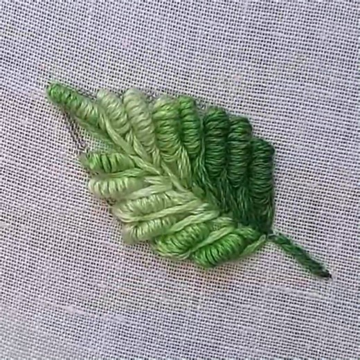 10K views · 179 reactions | Stunning Beautiful Leaf Hand Embroidery #foryou #viralvideo #handmade #new | Hand Embroidery Teaching | Facebook