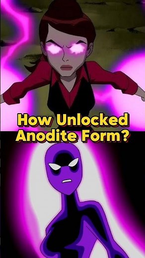 How Gwen Unlocked ANODITE Form #gwen #benten #anodite #omnitrix