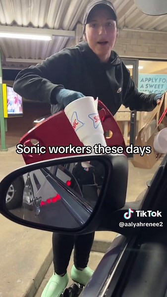 Sonic Restaurant Carhop Service Apology Interaction