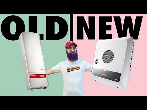 Installing the new GEN24 solar hybrid inverter!