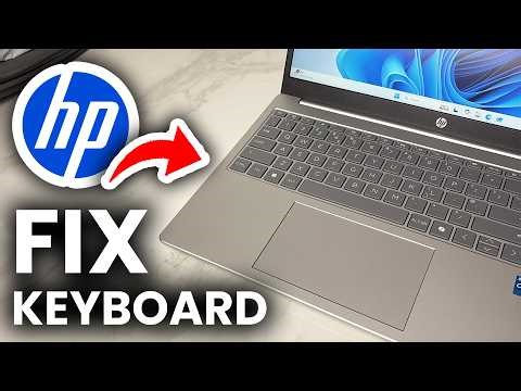 How To Fix HP Laptop Keyboard Not Working - Step By Step
