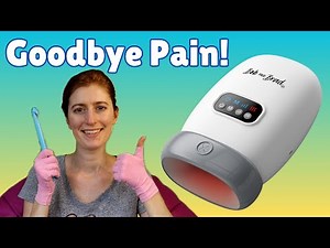 Heated Hand Massager for Pain Relief [CROCHET TESTED!] @BobandBrad