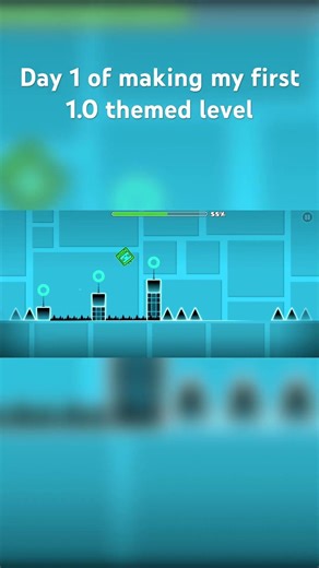 Day one of making my first 1.0 themed level
