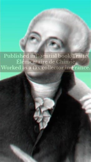 Antoine Lavoisier #18thcentury most influential persons #life #achievements