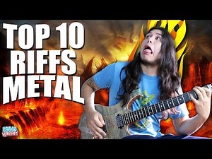 TOP 10 RIFFS DE GUITARRA MÁS FAMOSOS DEL METAL